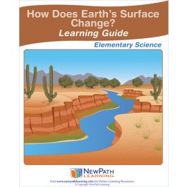 How Does the Earth's Surface Change? Student Learning Guide - Grades 3 ...