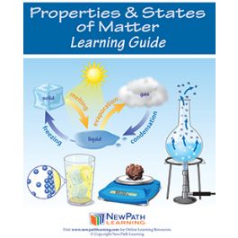 Properties & States of Matter Student Learning Guide For Grades 6-10 ...